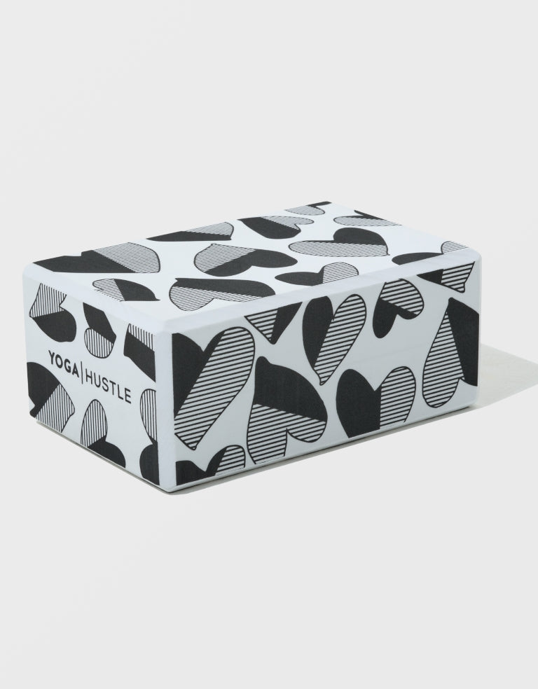 Love Always Extra Firm Yoga Block by Yoga Hustle