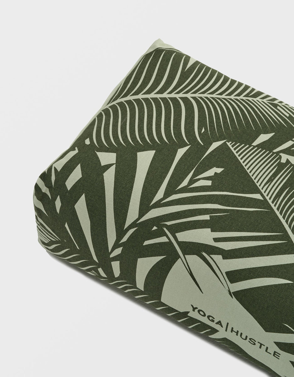 Monsoon 100% Cotton Yoga Bolster by Yoga Hustle