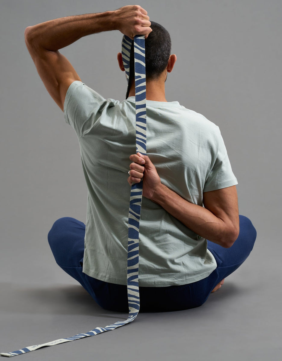 Savanna 100% Cotton Yoga Strap by Yoga Hustle