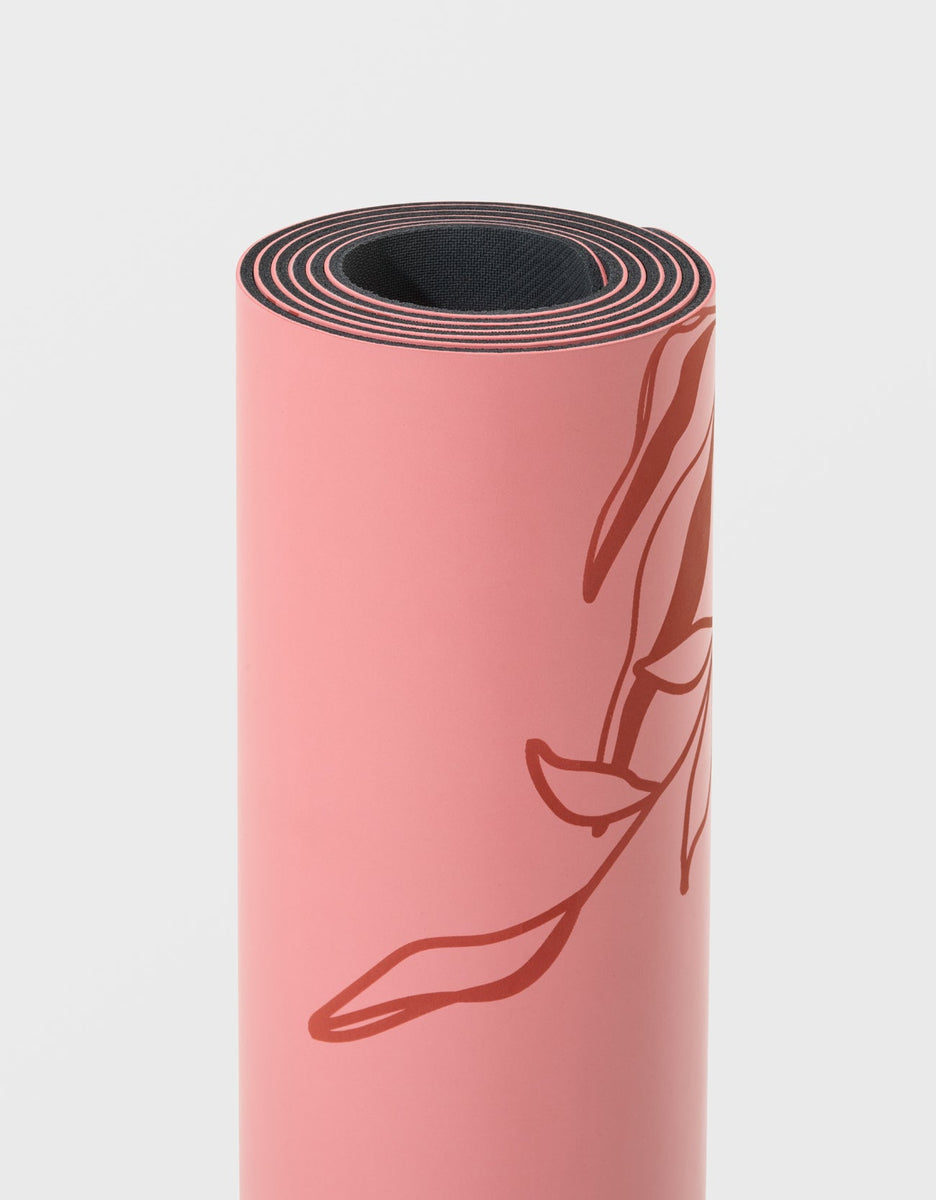 English Gardens Extra Large Non-Slip Grippy Yoga Mat+ by Yoga Hustle