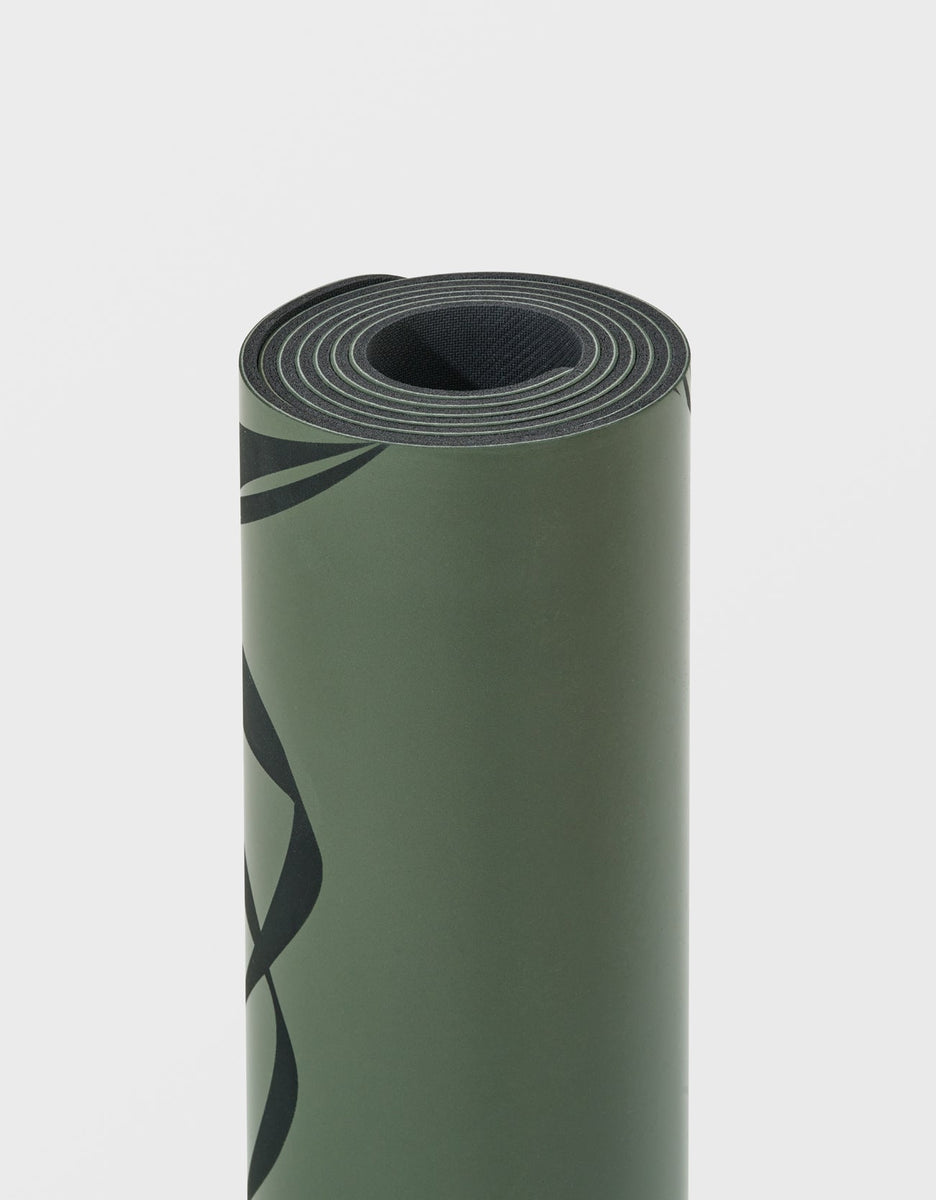 Monsoon Extra Large Non-Slip Grippy Yoga Mat+ by Yoga Hustle